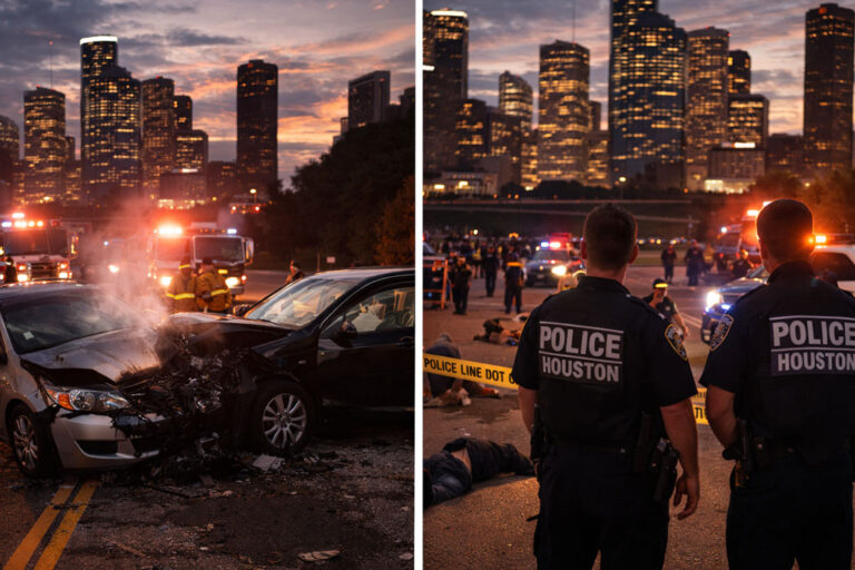 Houston Traffic Deaths Surpass Homicides: Road Safety vs. Crime Risk