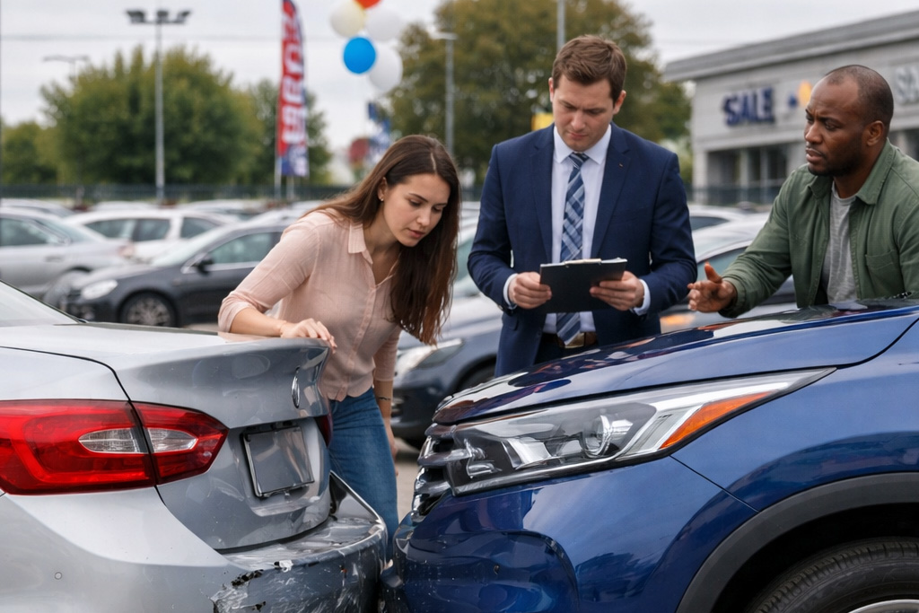 Hit by a Test Drive Car in Texas? Who Pays and What to Do